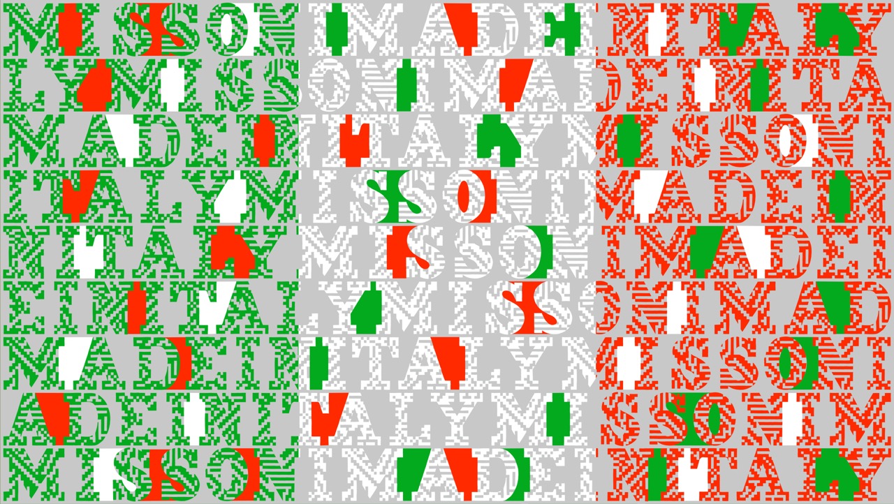 Made in Italy Flag - Archivio Missoni